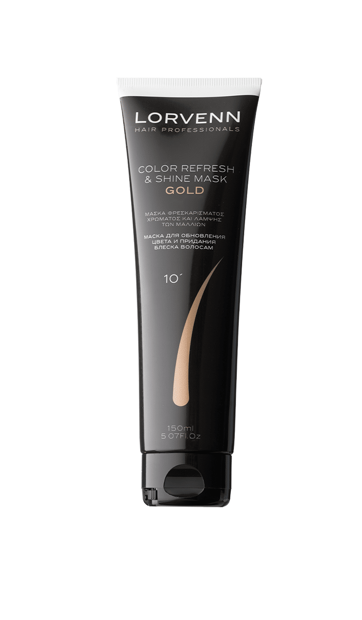 Color Refresh & Shine Mask Gold - Lorvenn Hair Professionals