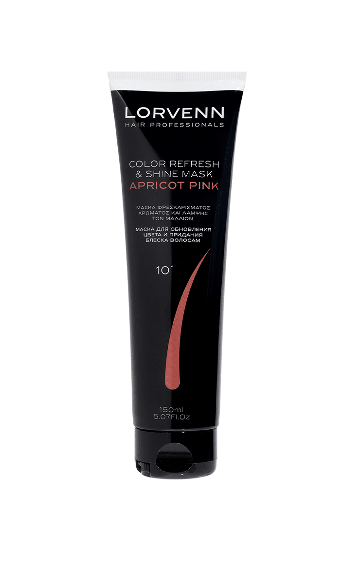 COLOR REFRESH & SHINE MASK APRICOT PINK - Lorvenn Hair Professionals